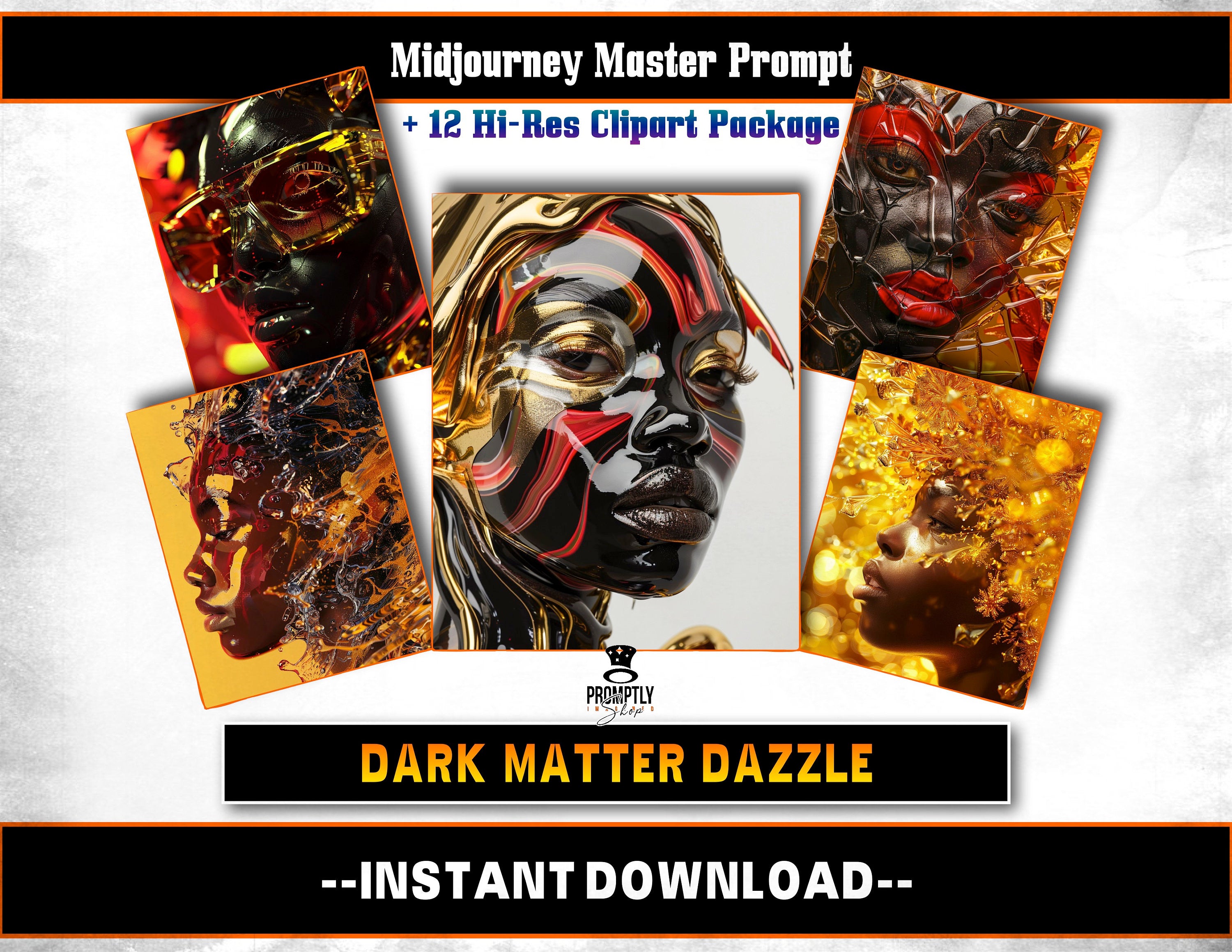Dark Matter Dazzle Midjourney Prompts AI Art | Midjourney Prompt | Mid – Promptly Imagined